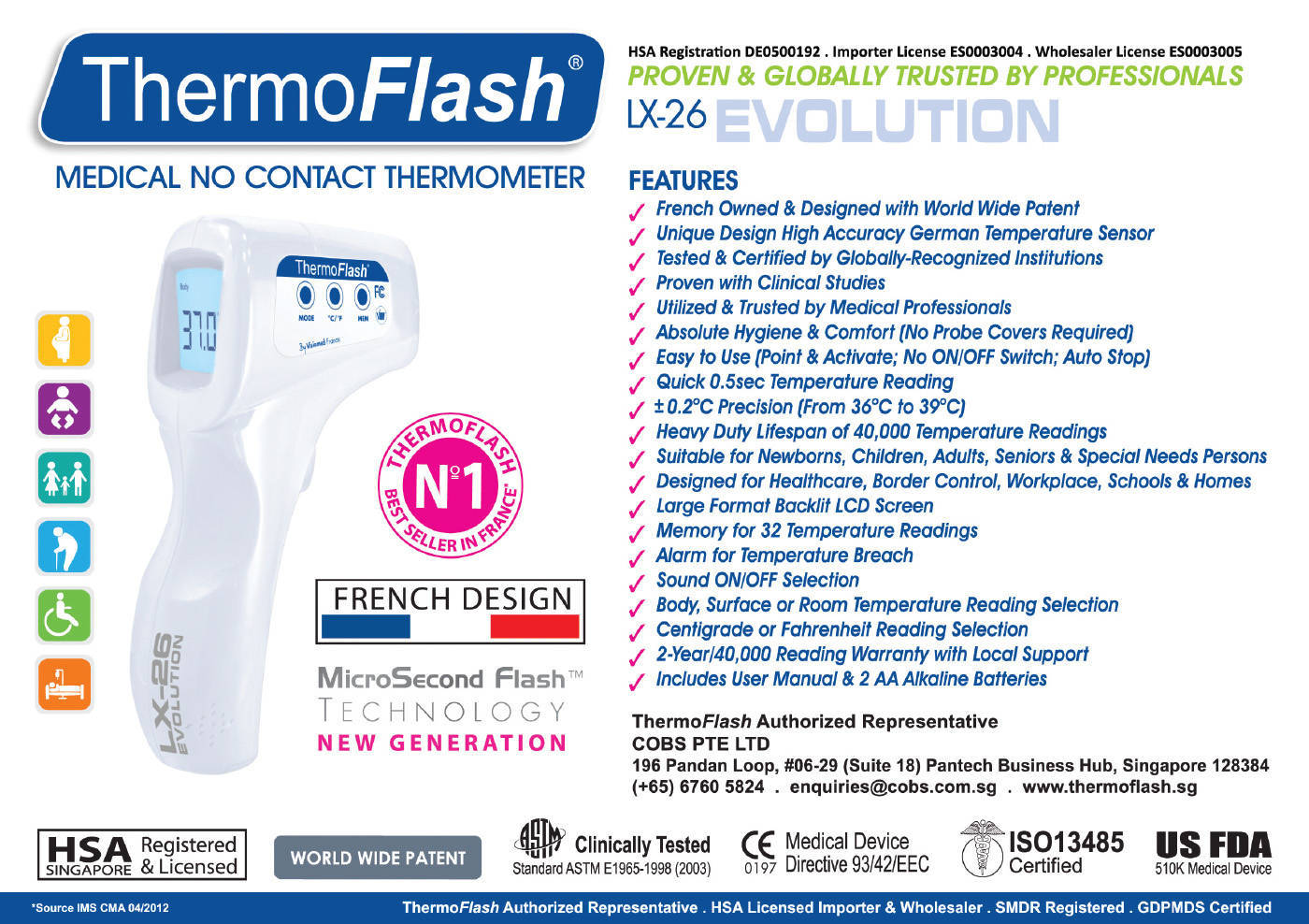 EZ Mart Singapore - Online market portal. ThermoFlash LX-26 Evolution ...