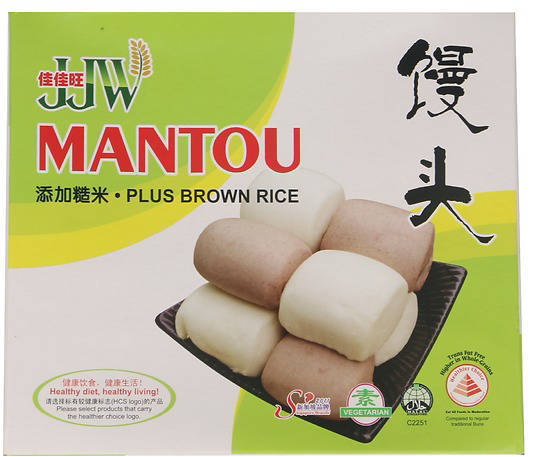 EZ Mart Singapore - Online market portal. JIA JIA WANG BROWN RICE MANTOU (12PCS/PKT)